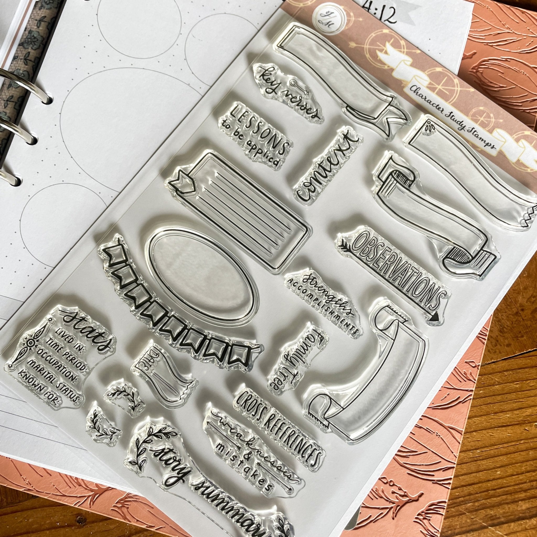 Character Study Stamps – The James Method