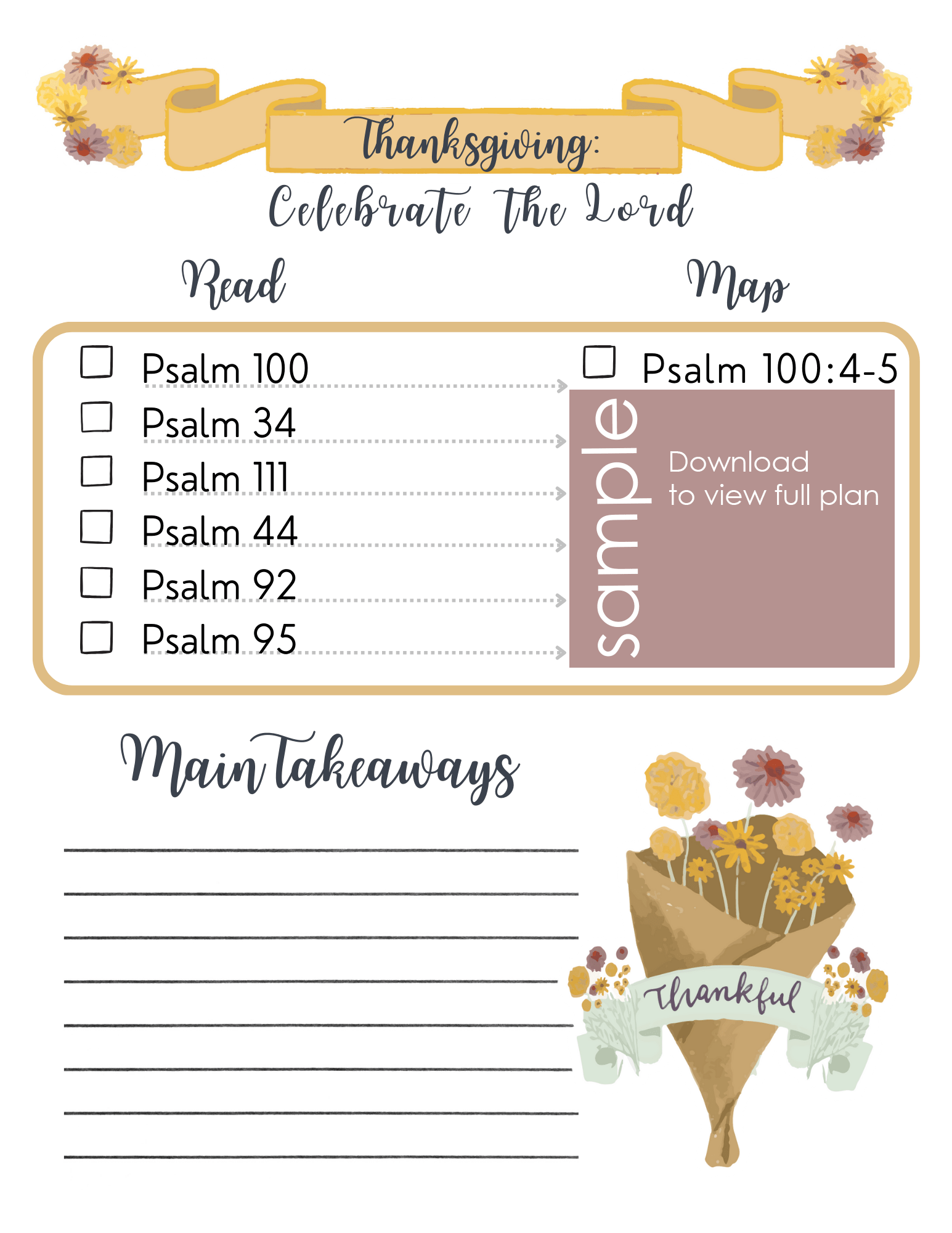 NEW Thanksgiving Mini Mapping Kit – The James Method
