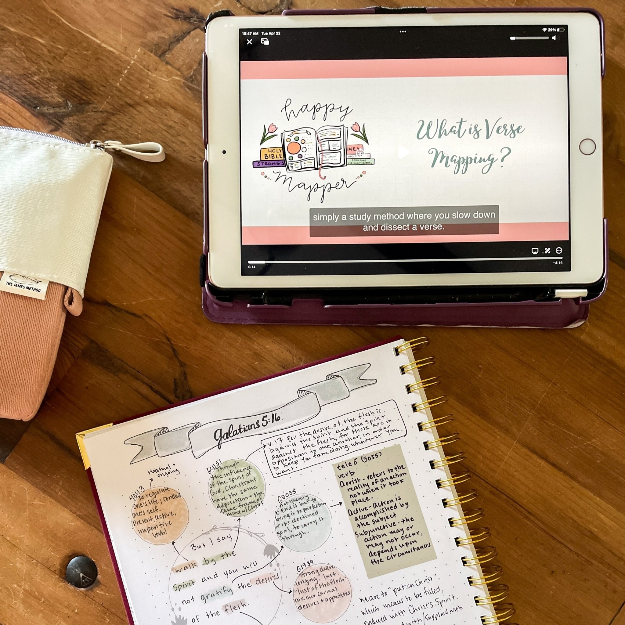 Online Course & Verse Map Journal Bundle – The James Method