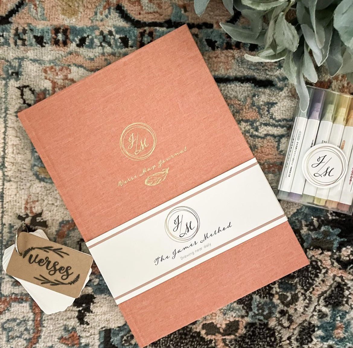 Scratch & Dent Verse Map Journal- Rusty Coral – The James Method