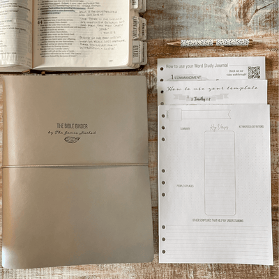 The Bible Binder – The James Method