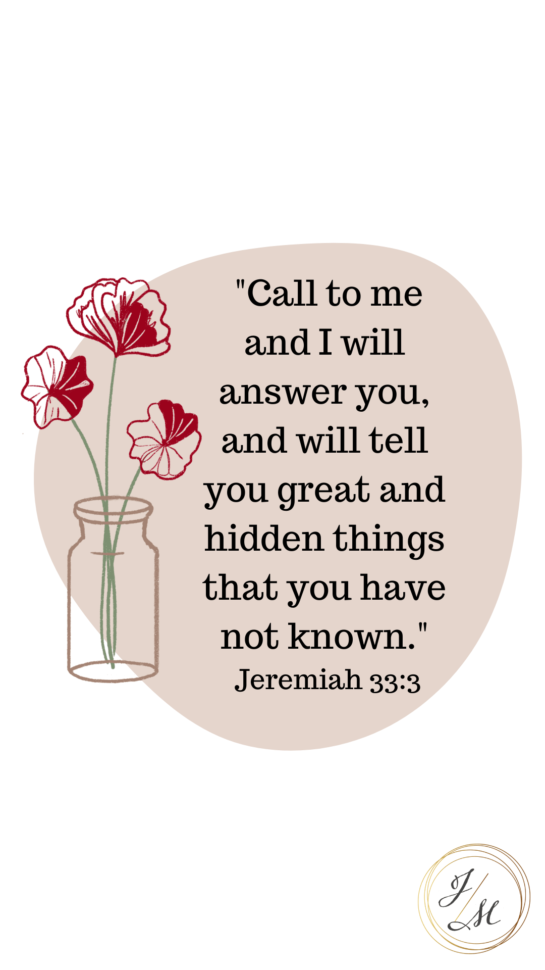 Jeremiah 33:3 – The James Method